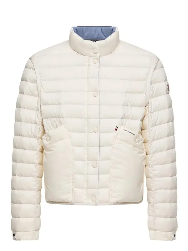 Moncler Madulains Packable Down Jacket - White
