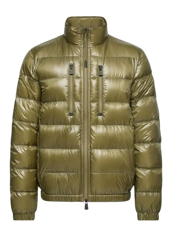 Moncler Orres Packable Short Down Jacket - Green