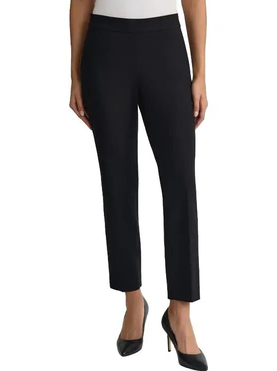 KASPER Audrey Straight Leg Pants - Black