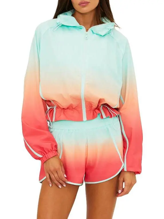 Beach Riot Ombre Jacket - Guava Jelly Ombre