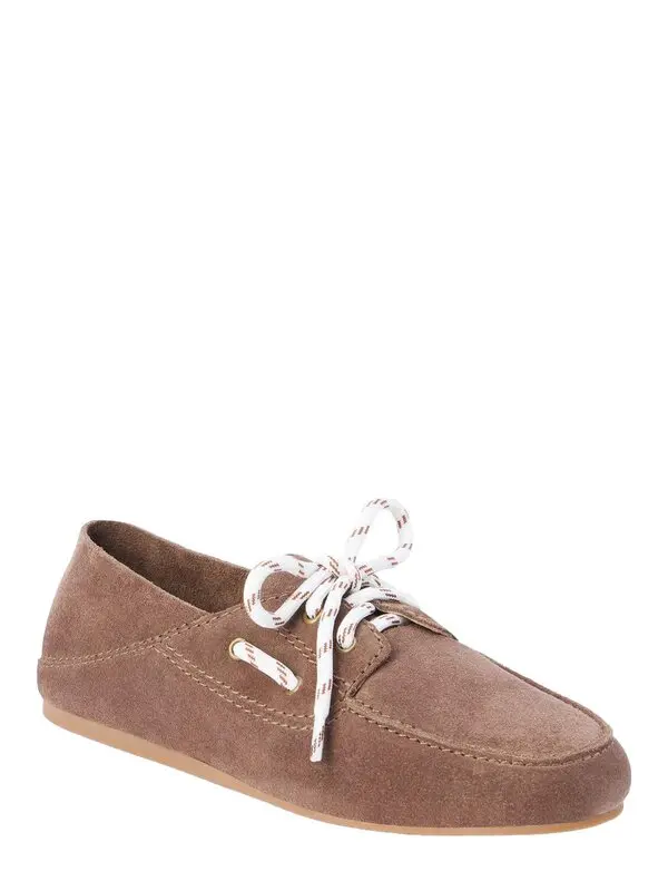 Matisse Petra Lace-up Sneakers - Mushroom Suede