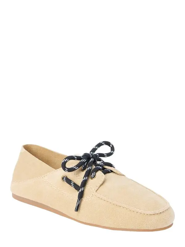 Matisse Petra Lace-up Sneakers - Natural Suede
