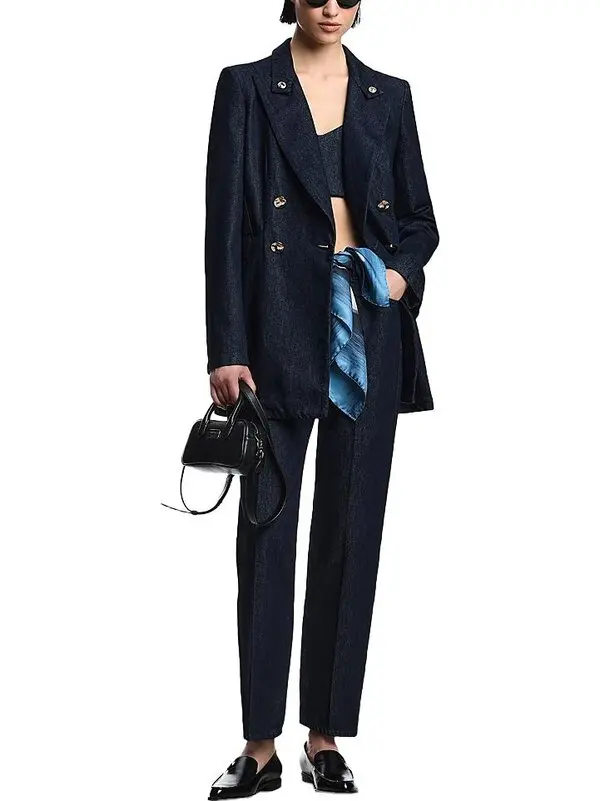 Emporio Armani Double-breasted Blazer - Solid Medium
