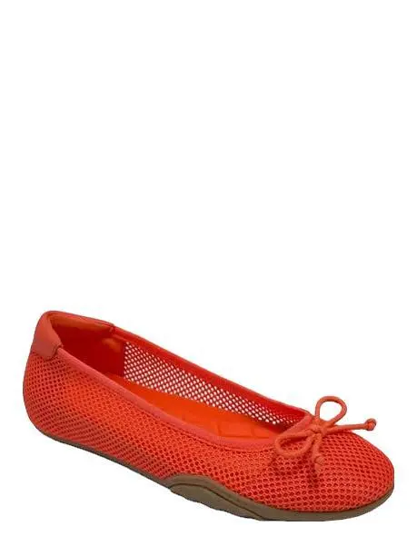 Aerosoles Mesh Ballet Flat - Orange