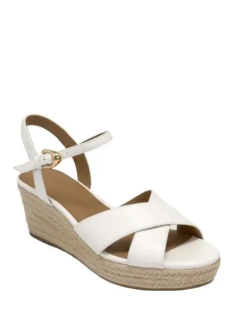 Aerosoles Casarina Platform Wedge Sandal - White