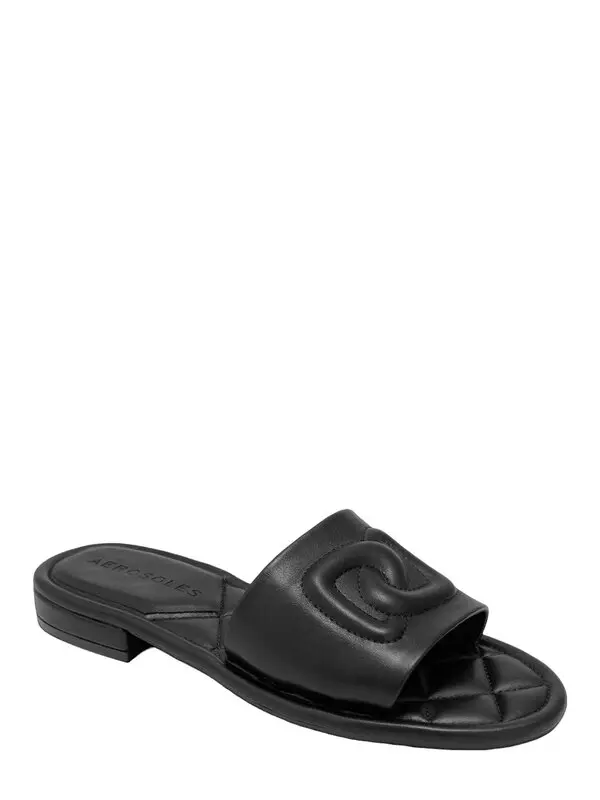 Aerosoles Jilda Slide Sandal - Black