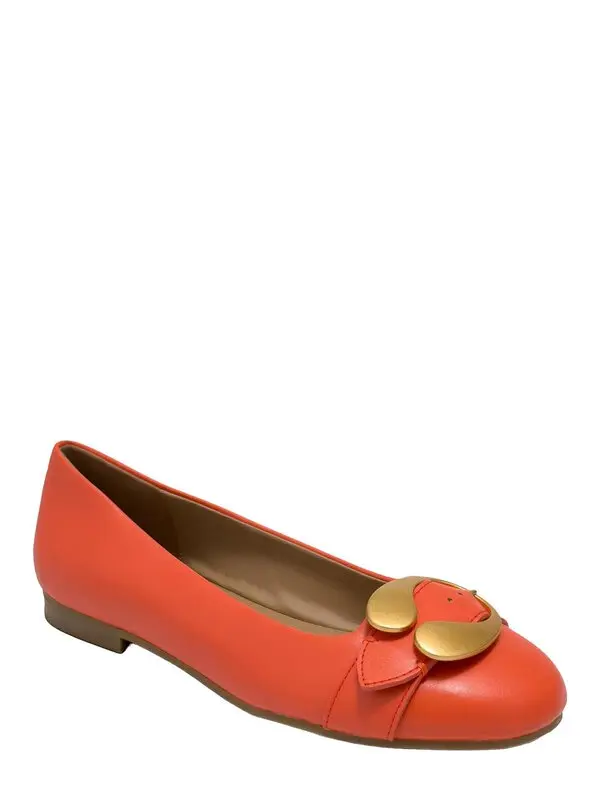 Aerosoles Paradise Buckle Flat - Orange