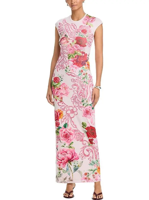 AFRM Cody Dress - Wing Rose
