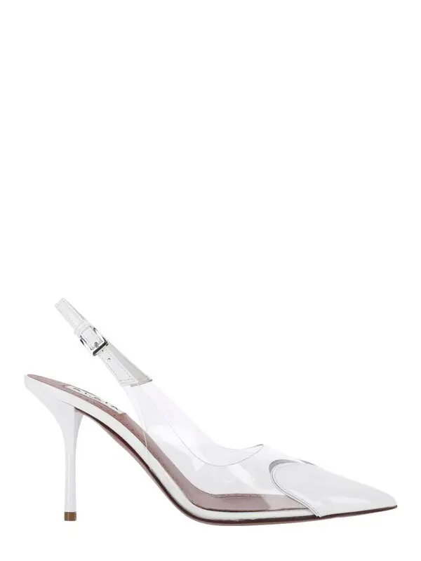 Alaïa Le Caur Slingback Pumps - White