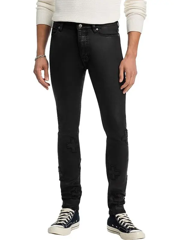 Ksubi Van Winkle Skinny Fit Jeans - Black