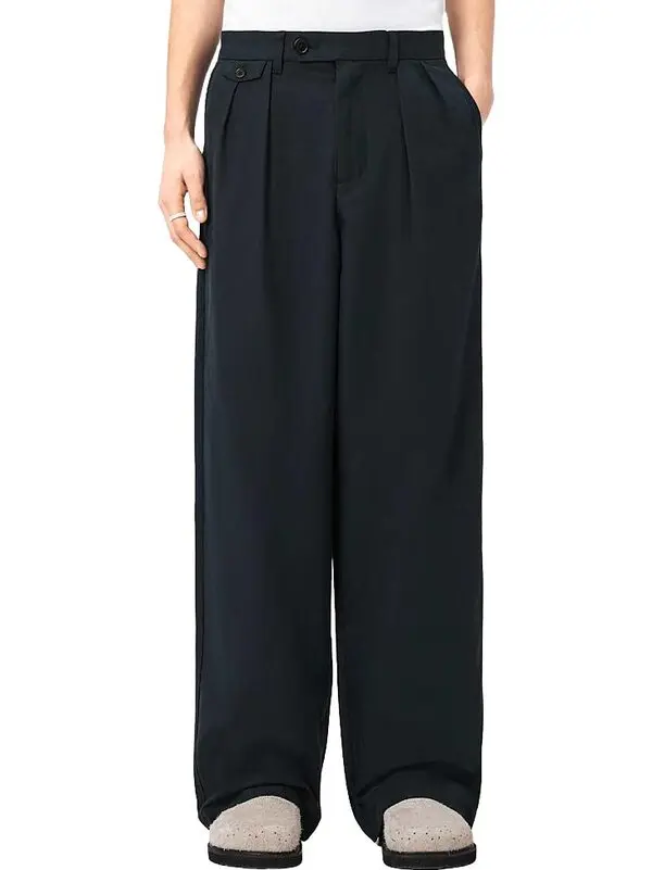 ALLSAINTS Conway Trousers - Agate Blue