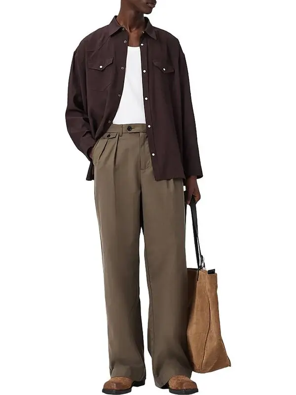 ALLSAINTS Conway Trousers - Traverse Brown