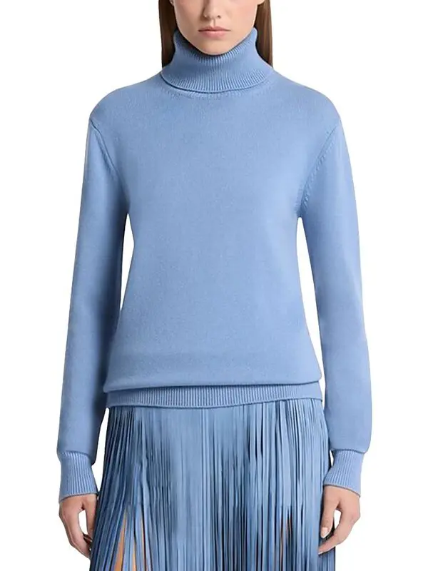 Michael Kors Joan Cashmere Turtleneck Sweater - Lake