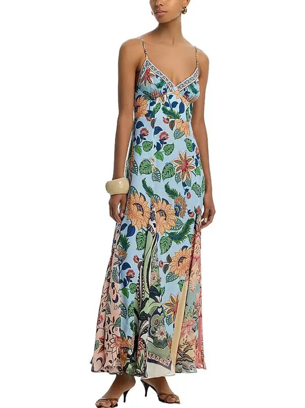 Farm Rio Delhi Maxi Dress - Floral