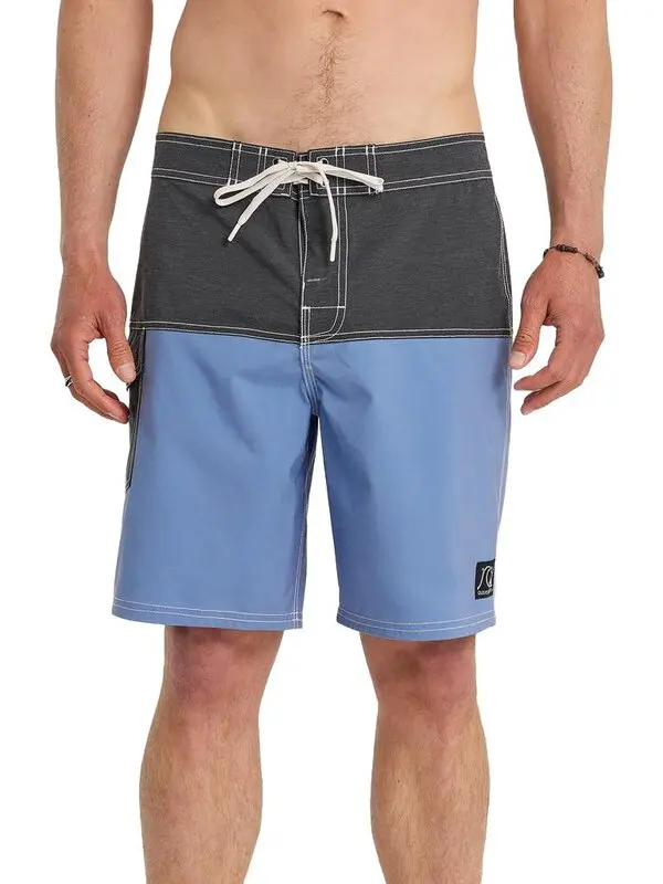 Quiksilver Original Blocked 19" Board Shorts - Riviera