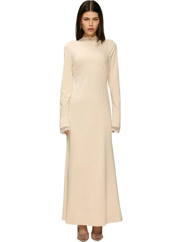 DASKA Maryam Maxi Dress - Cream