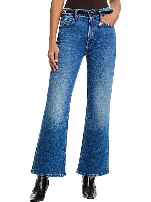 MOTHER Lil High Rise Flare Jeans - Knick Knack