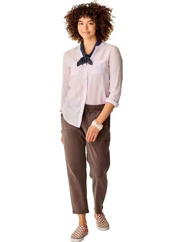 Carve Designs Zoe Twill Pant - Espresso