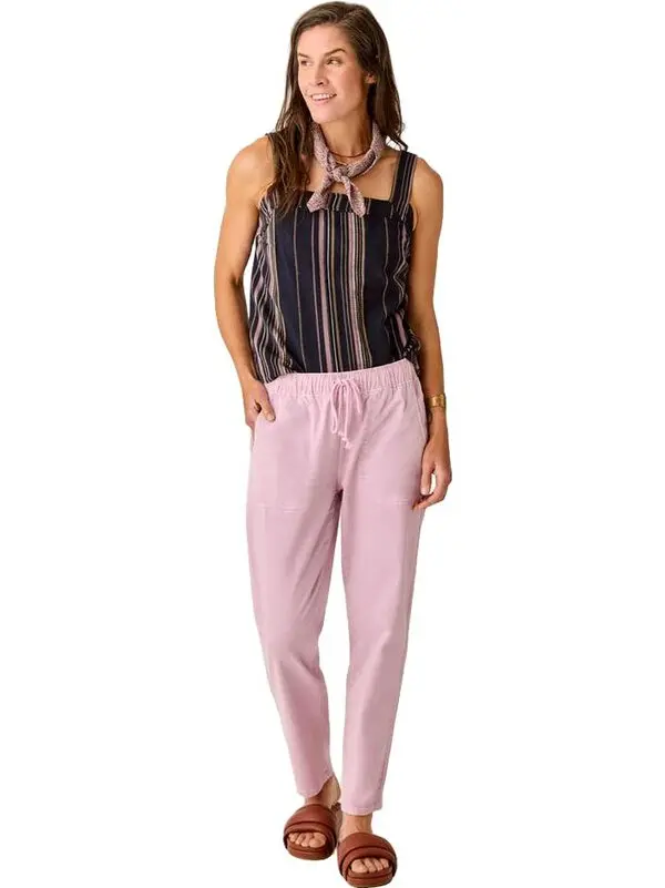 Carve Designs Zoe Twill Pant - Light Dusk