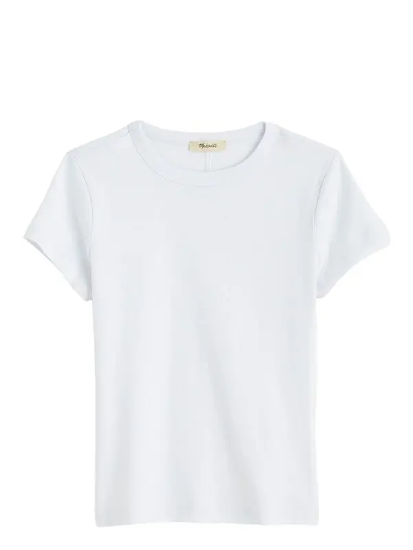 Madewell Compact Cotton Crewneck T-shirt - White