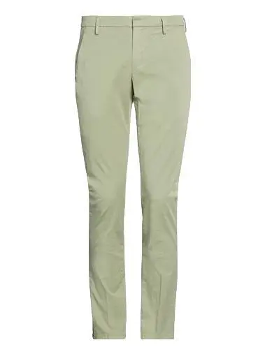 DONDUP Pants Size Cotton, Elastane - Sage Green