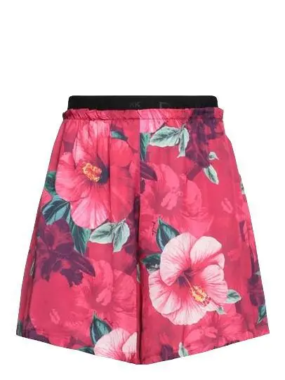 Pinko Viscose Shorts - Magenta