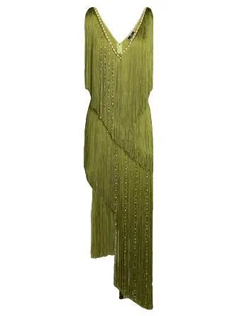Elisabetta Franchi Maxi Gown - Green