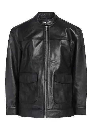 ANINE BING Leather Jacket - Black