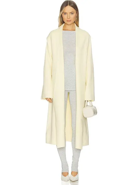 SEROYA Crosby Sweater Duster - Pastel Yellow
