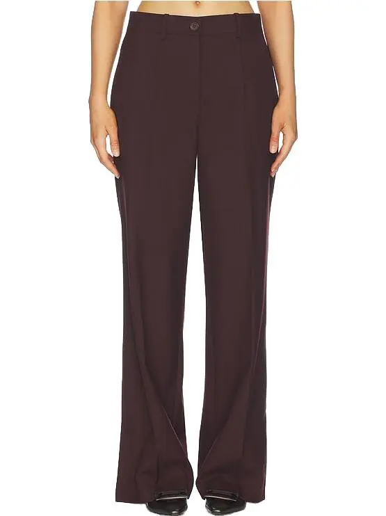 Helmut Lang Vented Trouser - Mahogany