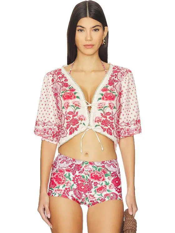 Agua Bendita X Salem Top - Print