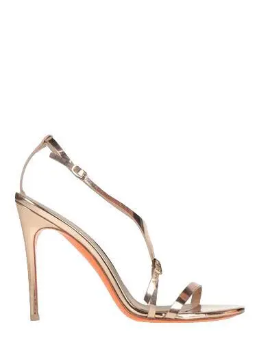 Santoni Slingback Stiletto Sandals - Grey