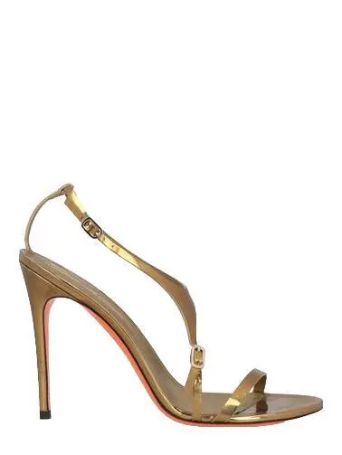 Santoni Slingback Stiletto Sandals - Yellow