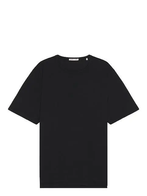 Our Legacy New Box T-shirt In Black - Black Clean Jersey