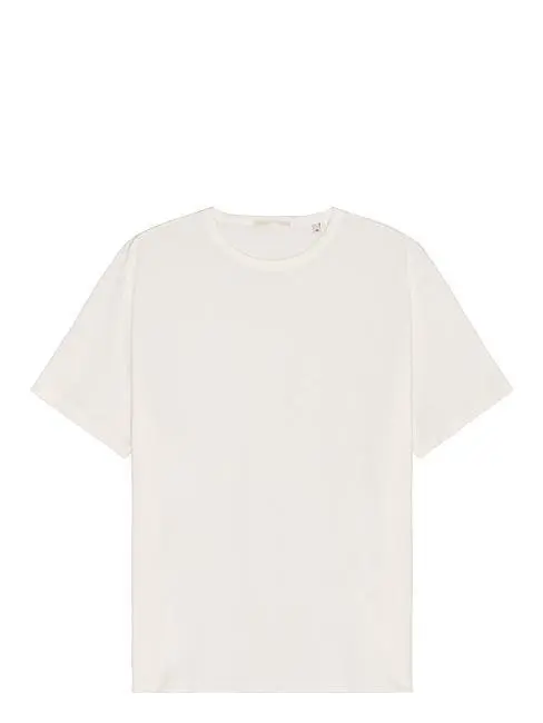 Our Legacy New Box T-shirt In White - White Clean Jersey
