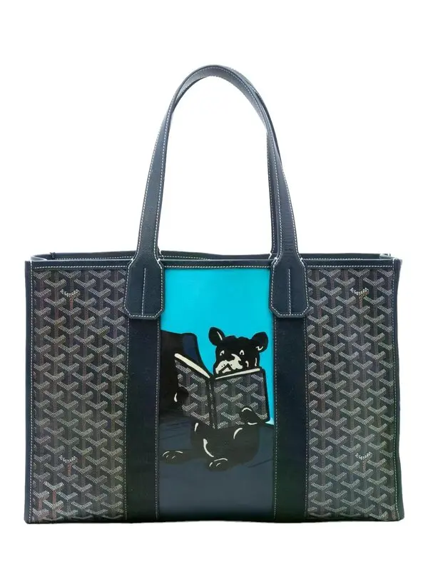 Goyard 2023 Villette Mm Tote Bag - Blue