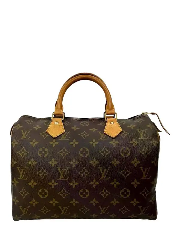 LOUIS VUITTON 1994 Monogram Speedy 30 Boston Bag - Brown