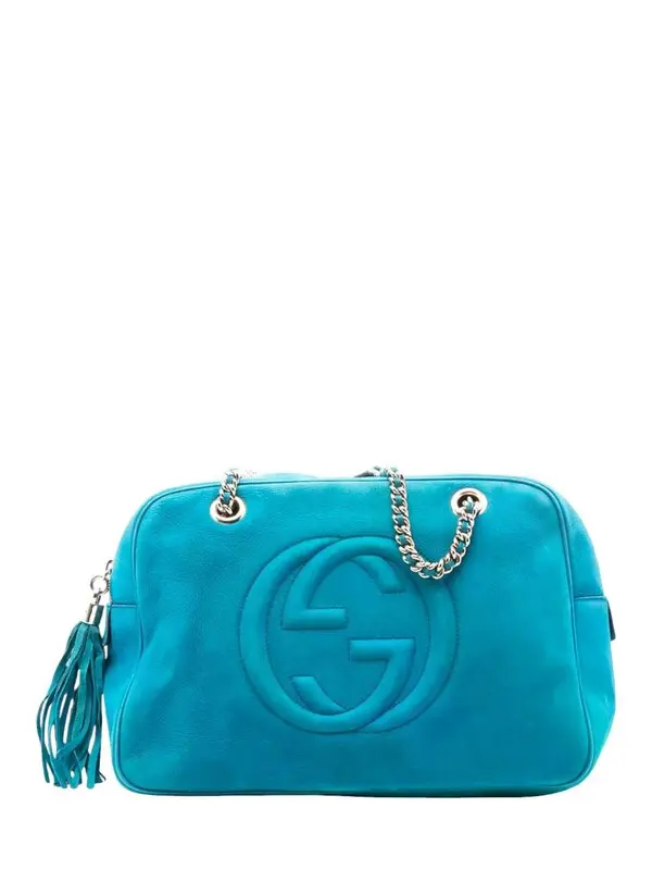 Gucci Soho Chain Shoulder Bag - Blue
