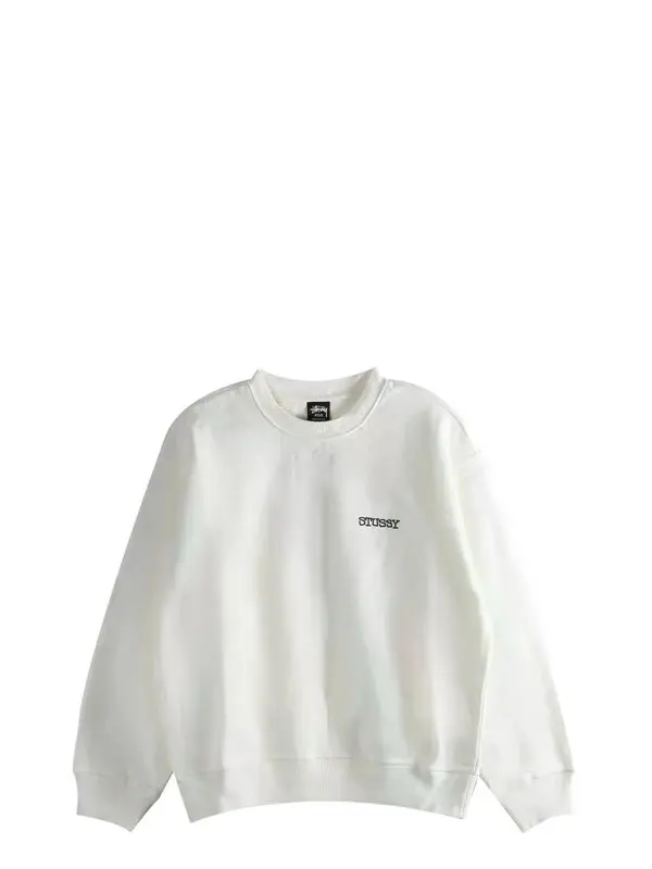 StÜssy Jumbo Crew-neck Sweatshirt - Neutrals