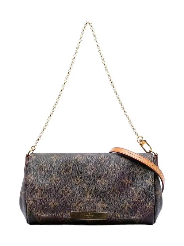 LOUIS VUITTON 2015 Monogram Favorite Pm - Brown