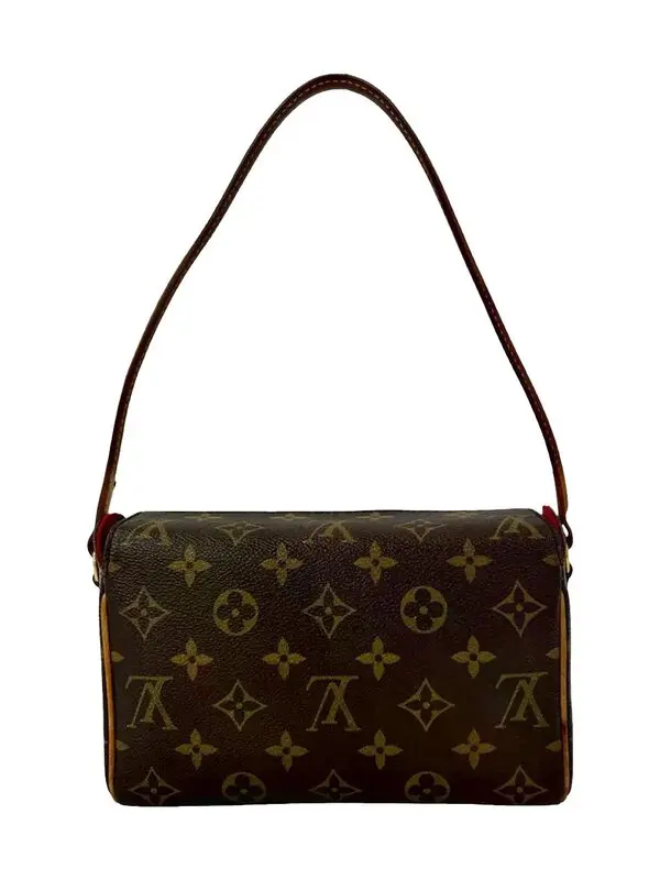 LOUIS VUITTON 2004 Monogram Recital Shoulder Bag - Brown