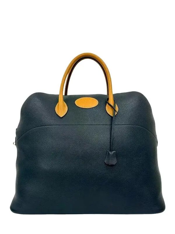 Hermès 1983 Ardennes Bolide 45 Travel Bag - Blue