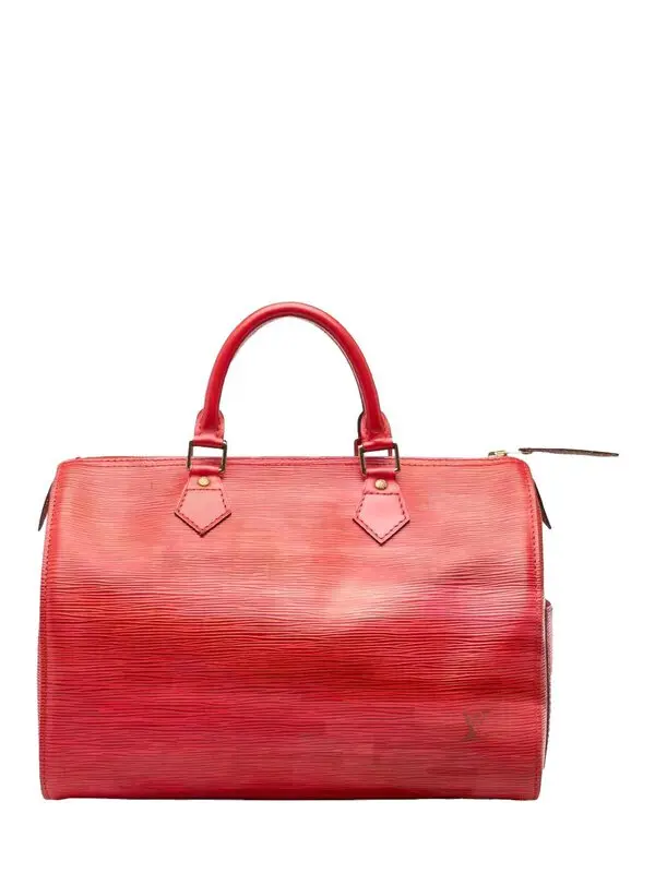 LOUIS VUITTON 1994 Epi Speedy 30 Boston Bag - Red