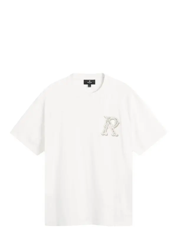 REPRESENT Western Initial T-shirt - Flat White