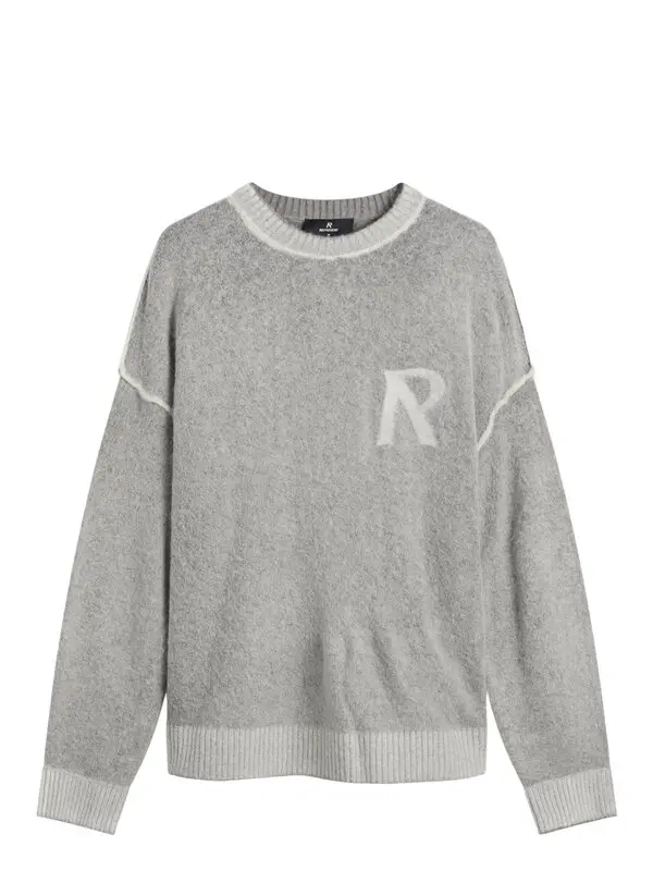REPRESENT Lightweight Alpaca Knit Jumper - One-color