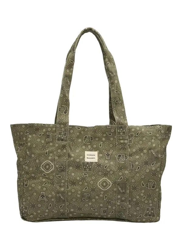 DAMSON MADDER Dm Canvas Tote - Olive