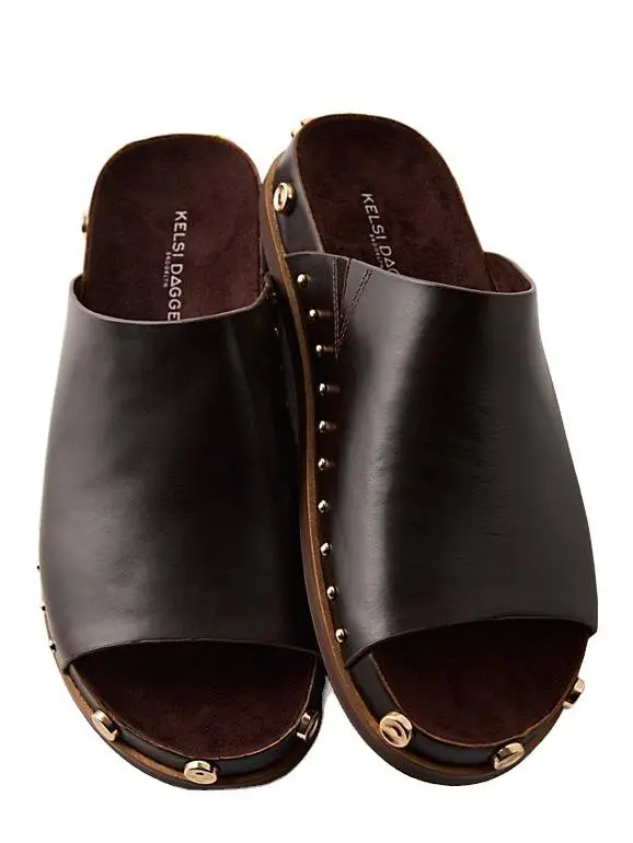 Kelsi Dagger Shaia Studded Slip-on Sandals - Buffalo
