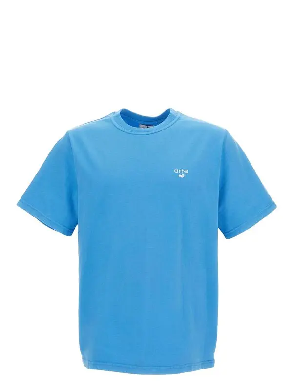 ARTE ANTWERP Heart Logo T-shirt - Sky Blue