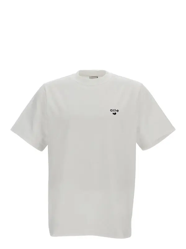 ARTE ANTWERP Heart Logo T-shirt - White
