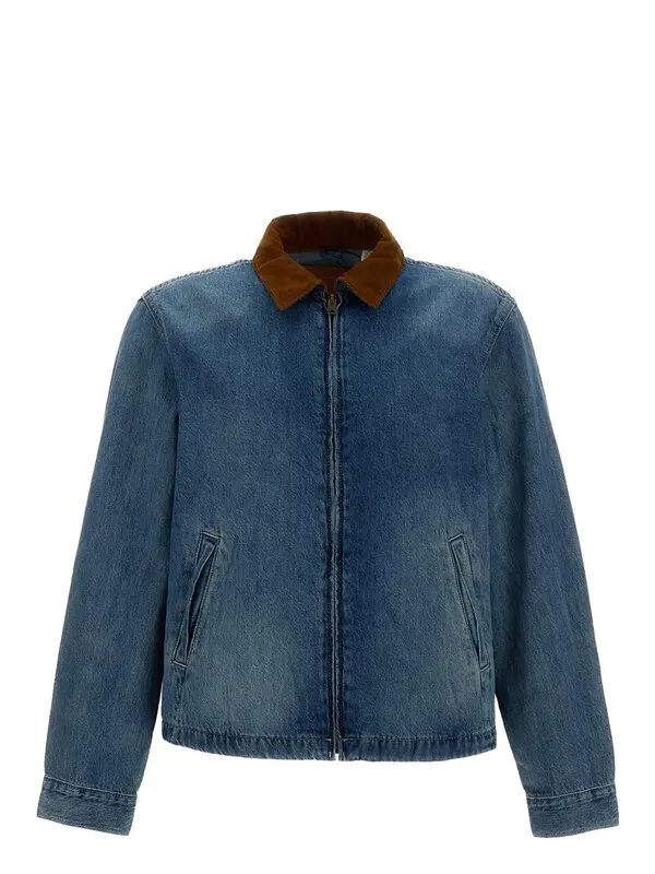 LEVI'S Work Jacket In Denim - Blue